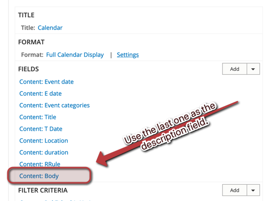 Fullcalendar View